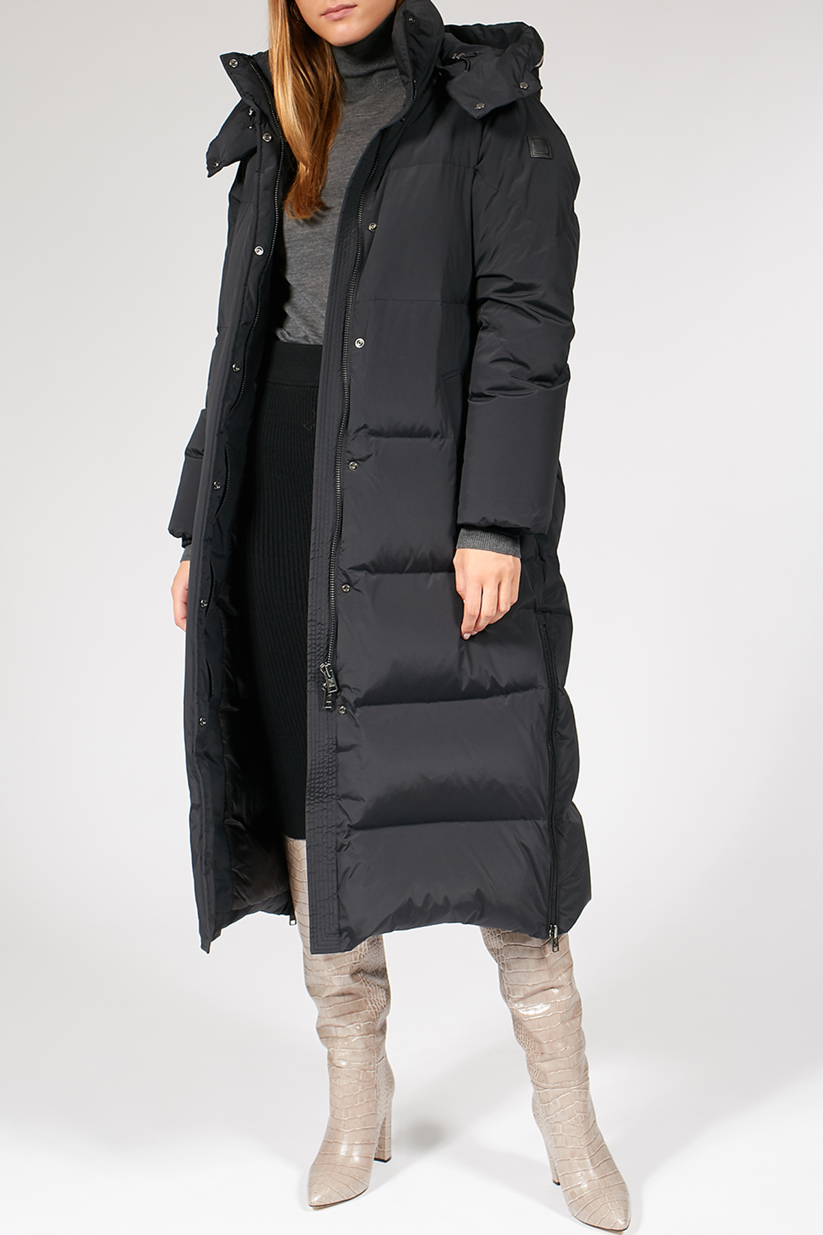 Luxus Esprit Daunenmantel Lang Bilder